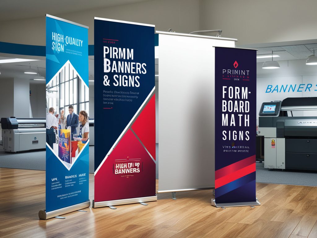 High-Quality Banners and Signs Printing Services | Singapore Printing