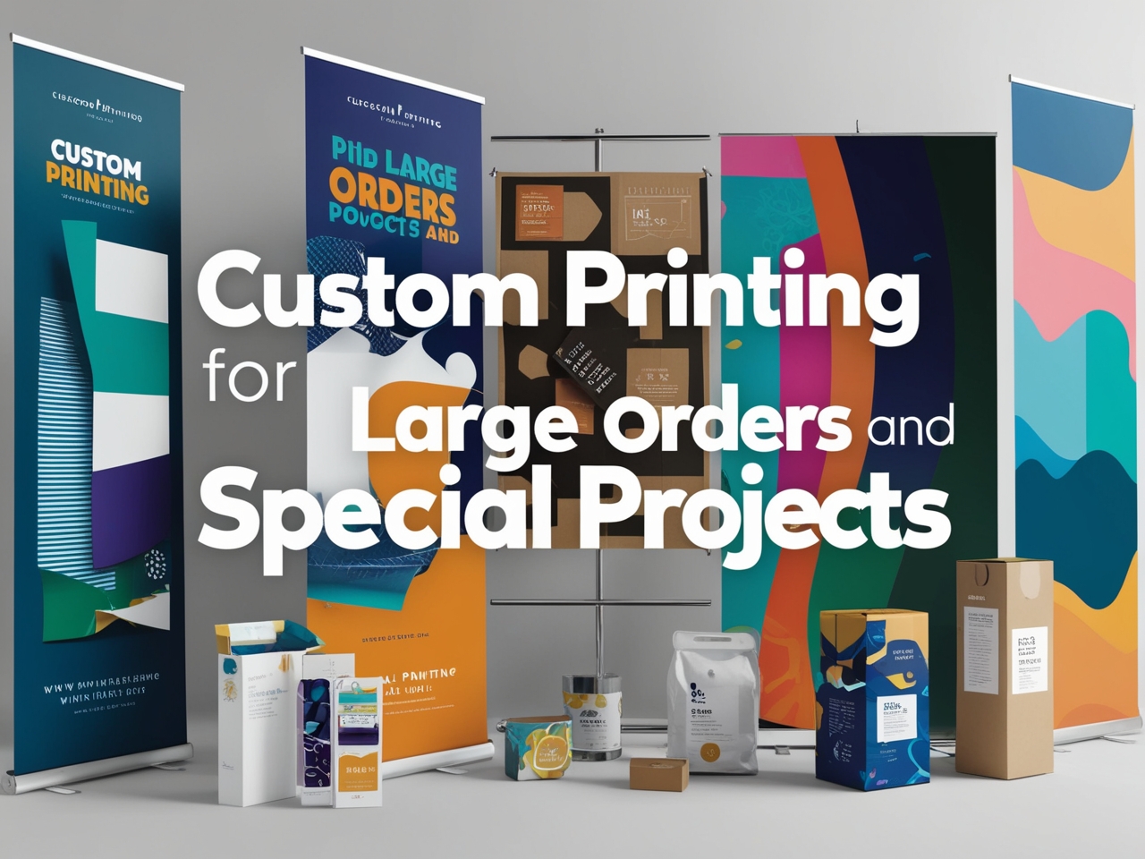 Custom Printing for Large Orders and Special Projects: Get Exactly What ...