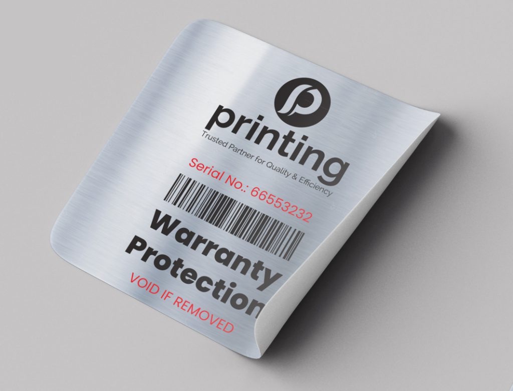 Custom Security Stickers | Singapore Printing Services