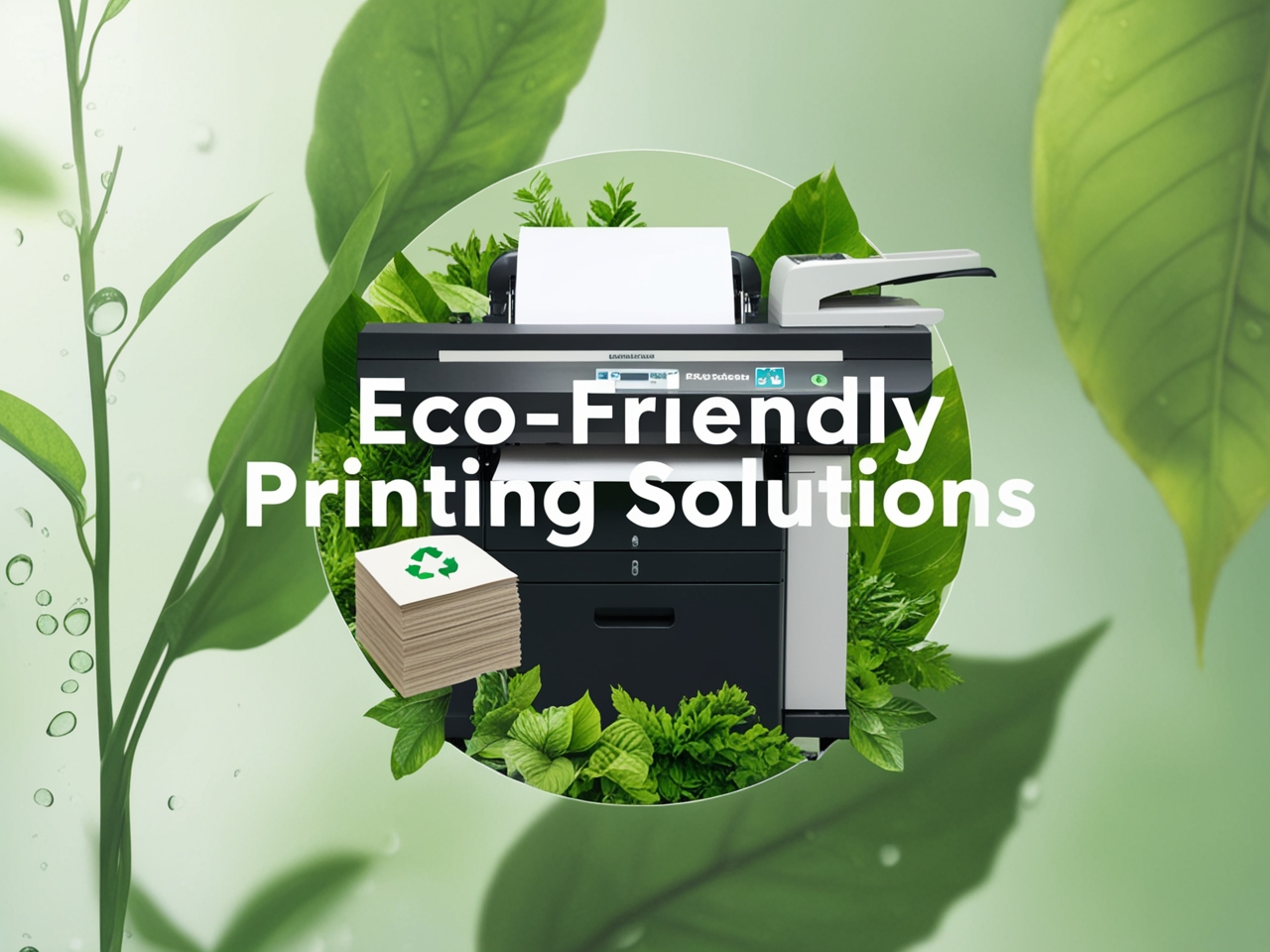 Eco-Friendly Printing Solutions: Sustainable Printing for a Greener Future