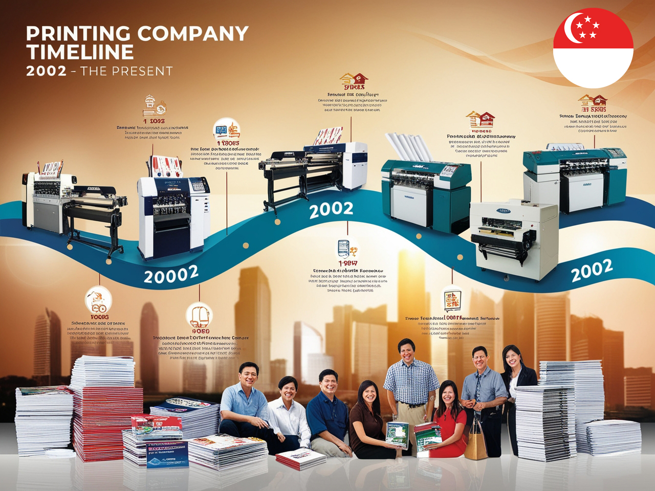 Our History | Printing.com.sg’s Journey from 2002 to Today