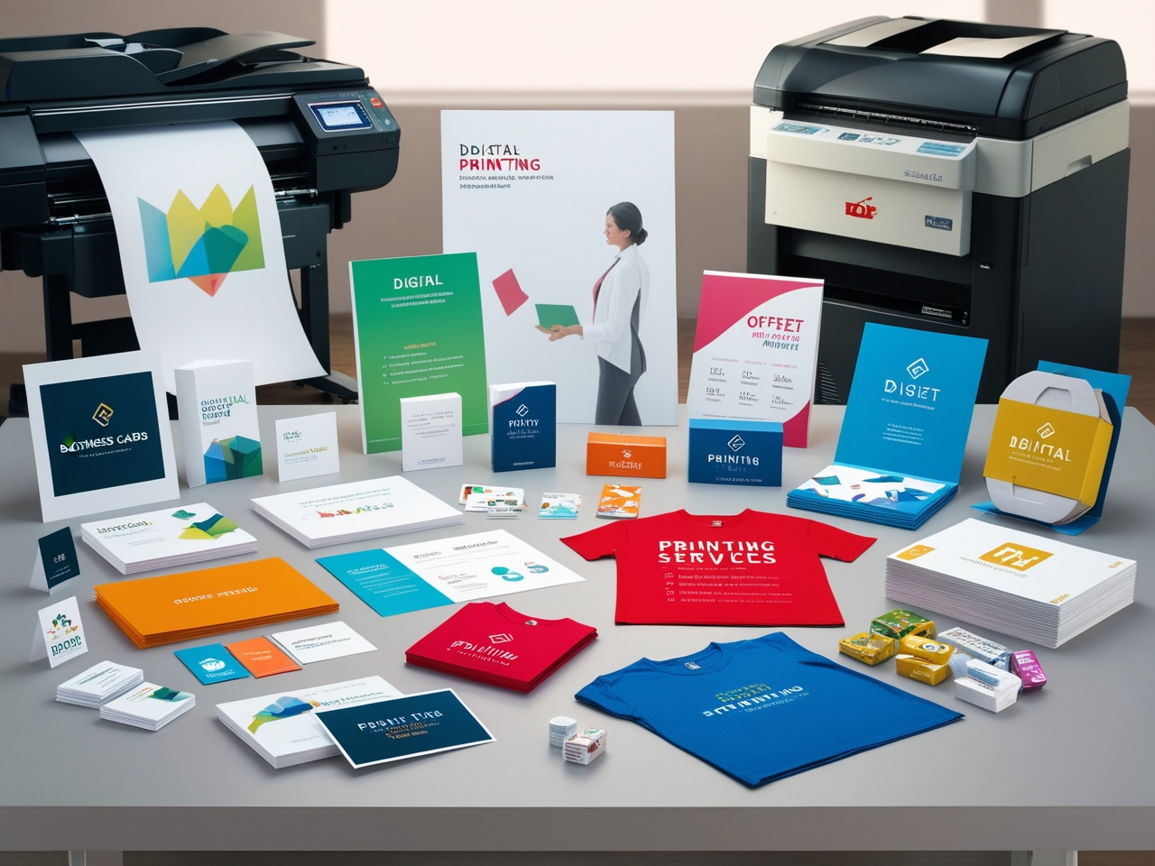 Exploring Different Types of Printing Services: Digital, Offset & More