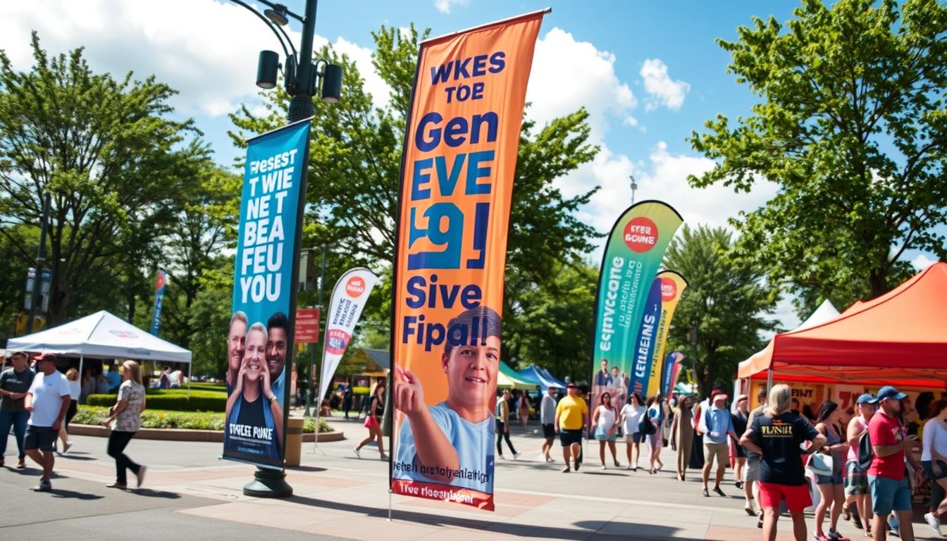 Maximising Visibility: Outdoor Banners for Events